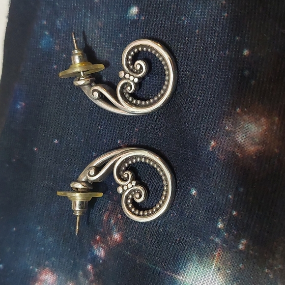 Brighton | Jewelry | Vintage Brighton Pierced Earrings | Poshmark